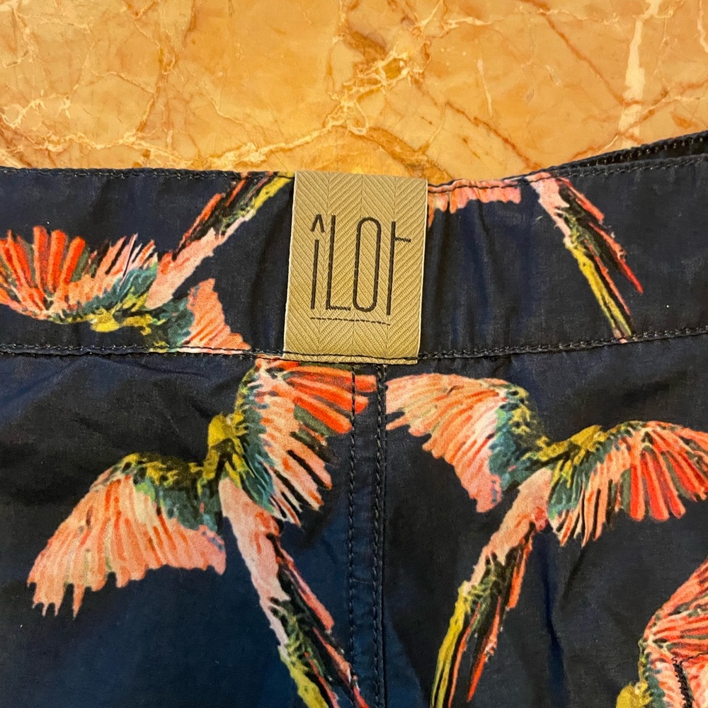 Men’s Swim Trunks Parrot Bathing Suit - Gem